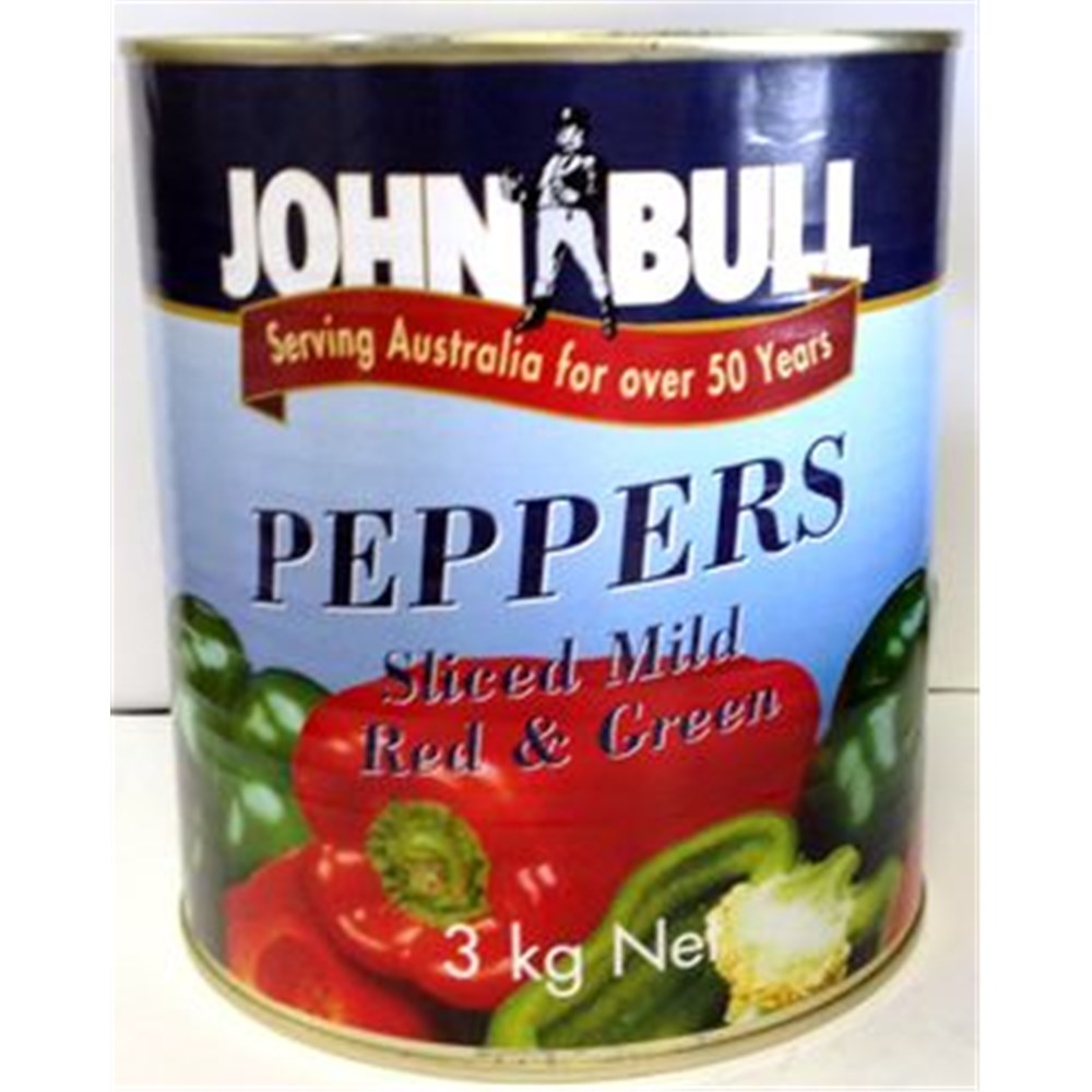 Capsicum - Capsicum Sliced Red & Green 3kgUnited Foodservice - United ...