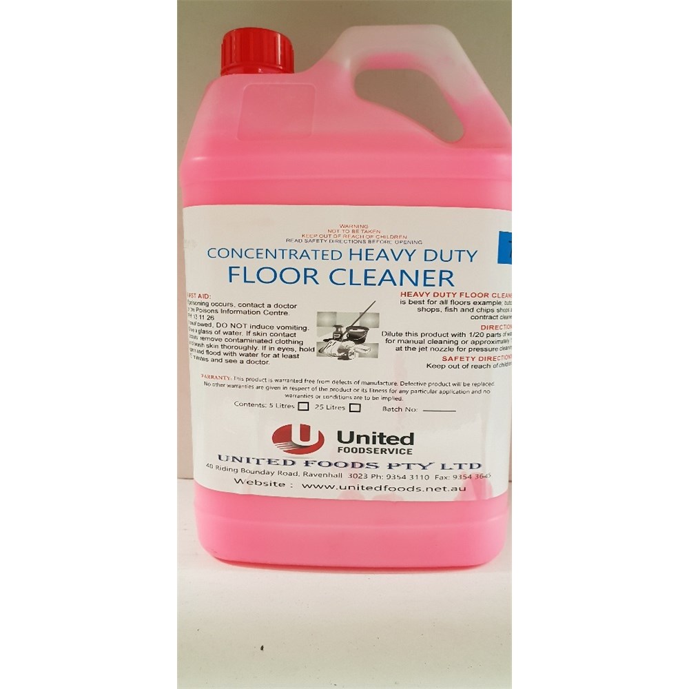 Chemicals - Floor Cleaner - Floor Cleaner 25LtUnited Foodservice ...