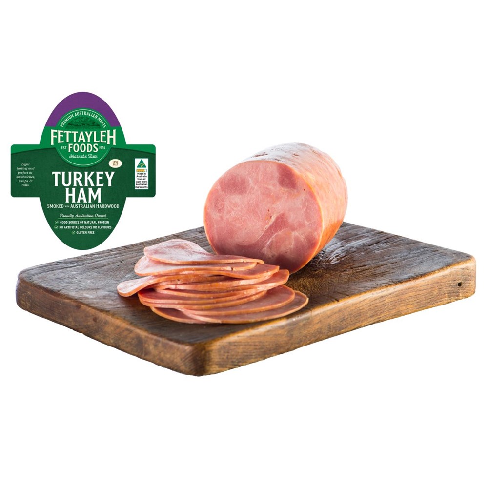 Turkey - Turkey Ham Sliced 1Kg HalalUnited Foodservice - United Foodservice