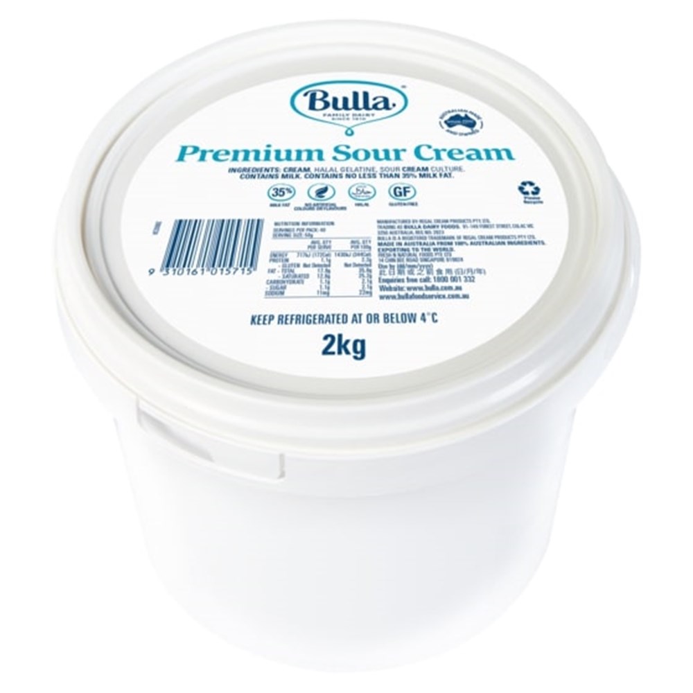 Sour - Sour Cream Premium 2KgUnited Foodservice - United Foodservice