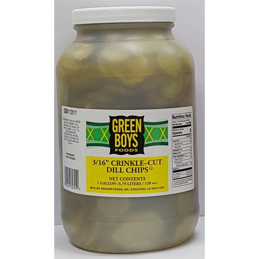 Pickled Vegetables - Pickles Jumbo Sliced 3.78KgUnited Foodservice ...