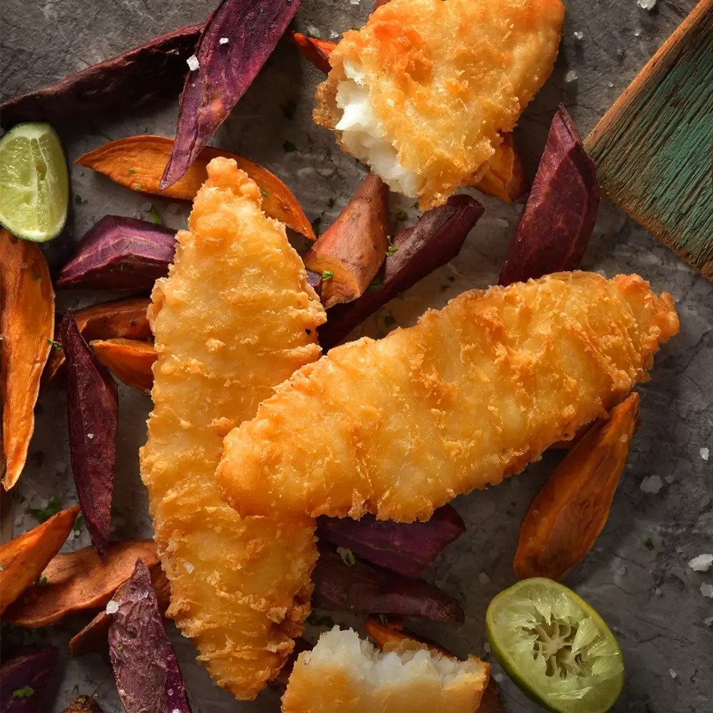Seafood Battered - Beer Battered Fish Fillets 40x85gUnited Foodservice ...