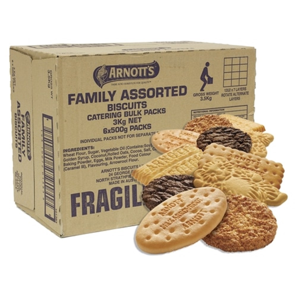 Sweet - Biscuits Portitions Family Assorted 3KgUnited Foodservice ...