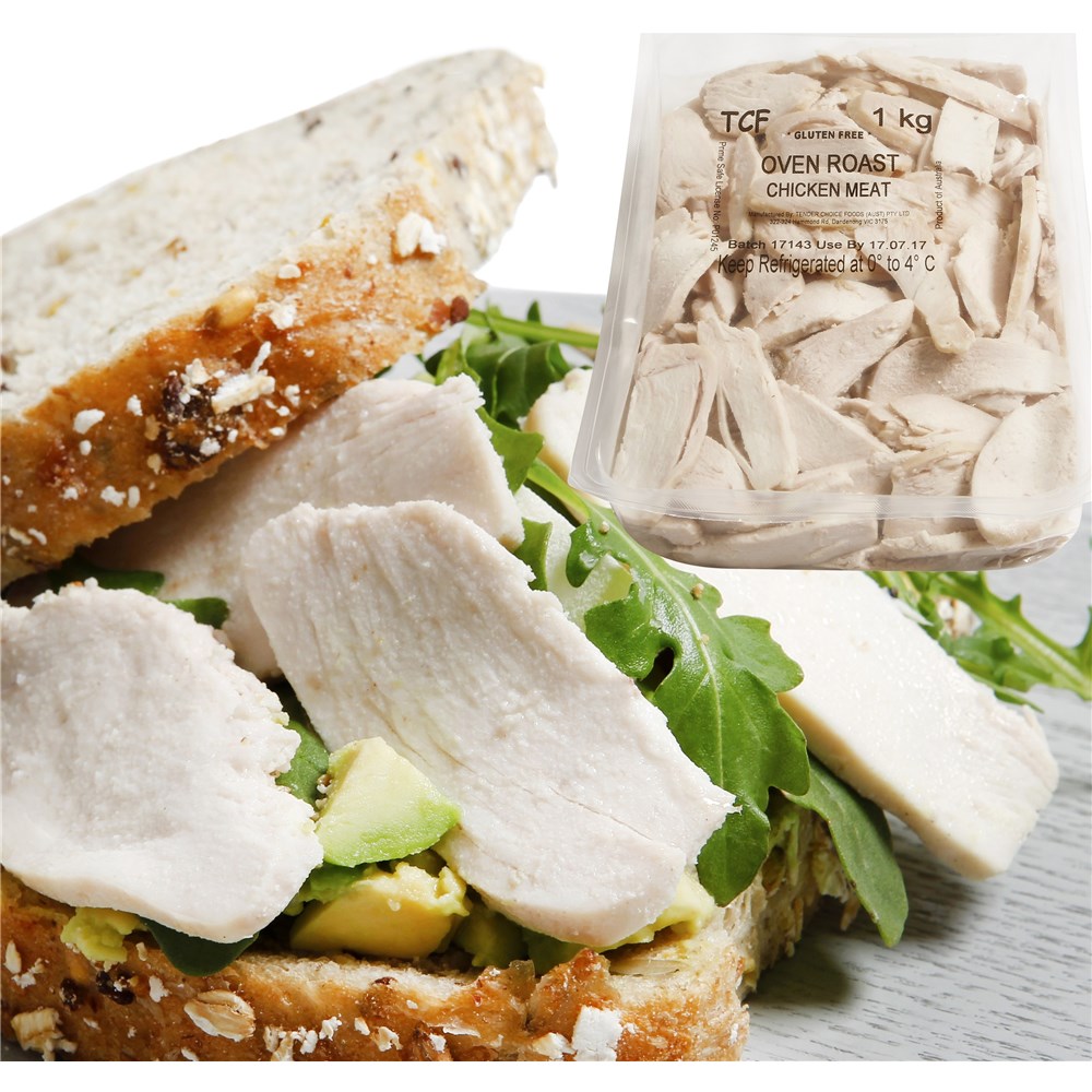 Chicken - Oven Roast Chicken Sliced 1KgUnited Foodservice - United ...