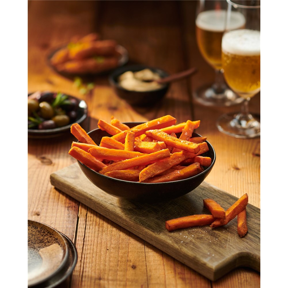 Potato French Fries & Wedges - Chips 10mm Sweet Potato 6x1.5KgUnited ...